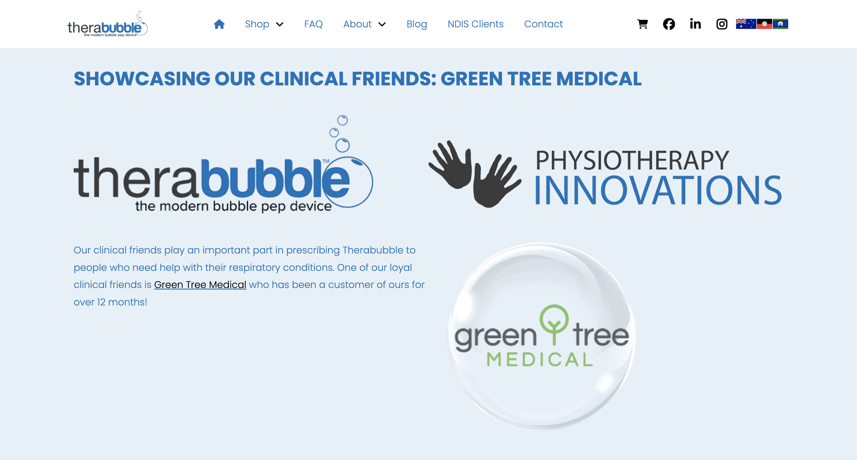 Showcasing Our Clinical Friends: Green Tree Medical - Therabubble