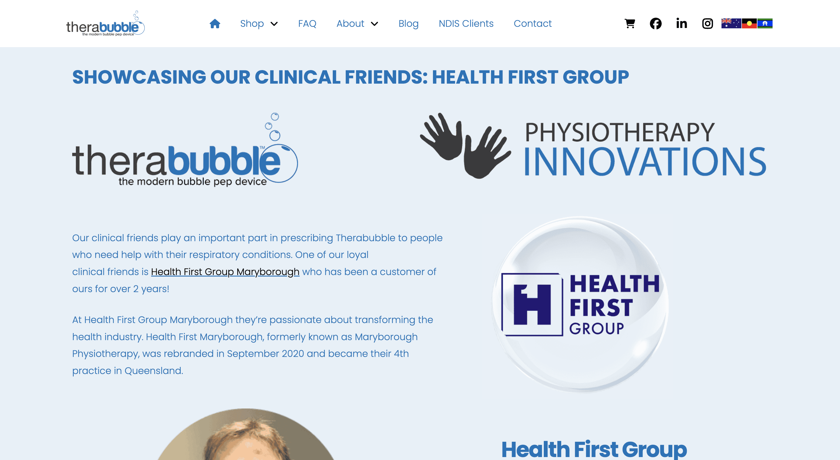 Showcasing Our Clinical Friends: Health First Group - Therabubble